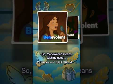 Dozens of English Words in Minutes — Bene (Ep.29) #vocabularyboost #wordroots #englishlearning