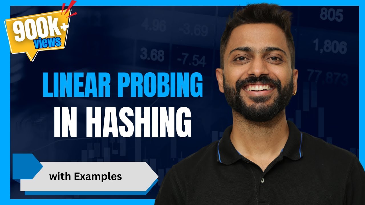 L-6.4: Linear Probing in Hashing with example