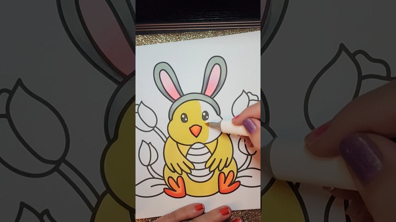#easter #jesuslovesyou #art #explorepage #coloringbook #chick #fun #coloring #jesus #eastercoloring