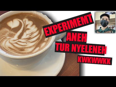 Experiment Ngakak Ngeart Beda Suhu #tutorial #art #latteart #HotChoco