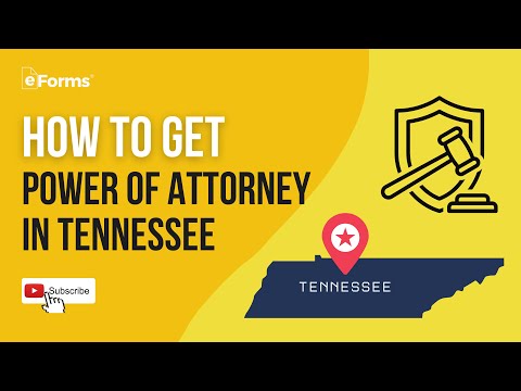 How to Get Power of Attorney in Tennessee - Signing Requirements - EXPLAINED