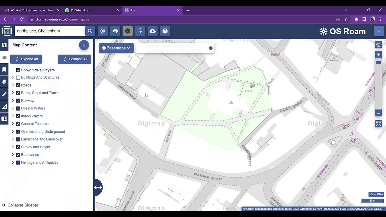 Digimap  . How to create pdf map source