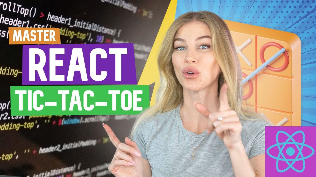 Master React by building Tic-tac-toe! 1 hour tutorial
