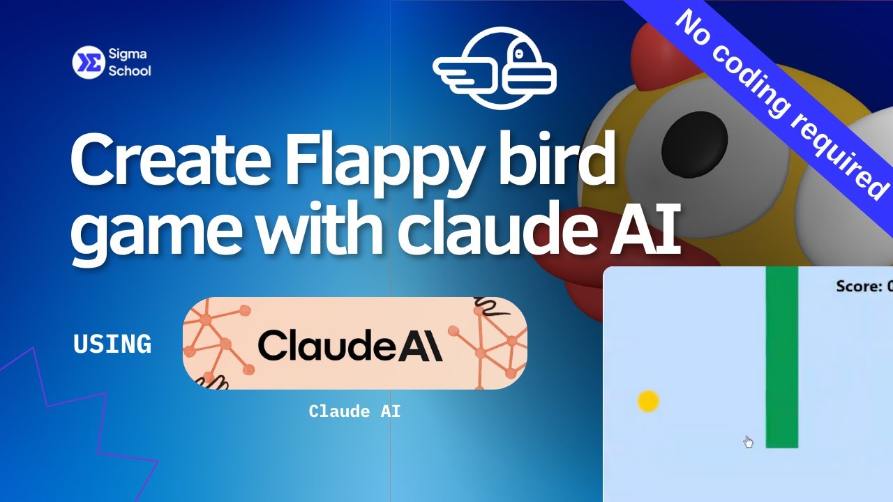 Build Your Own Flappy Bird Game with AI – No Coding Needed!