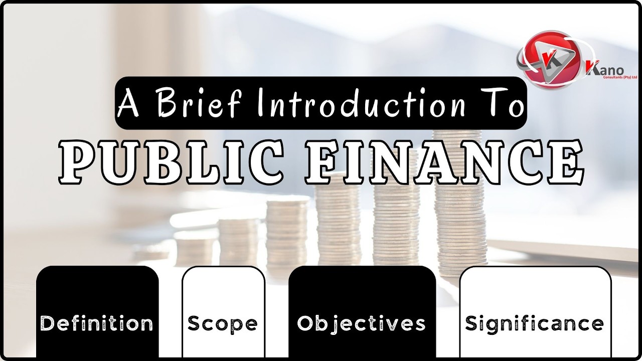 A Brief Introduction to Public Finance: Definition, Role, Objectives | Learn What is Public Finance?