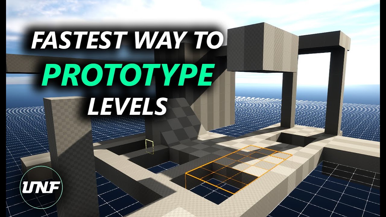 FASTEST Way to Prototype Levels in Unreal Engine 5 | NEW Cube Grid Feature!