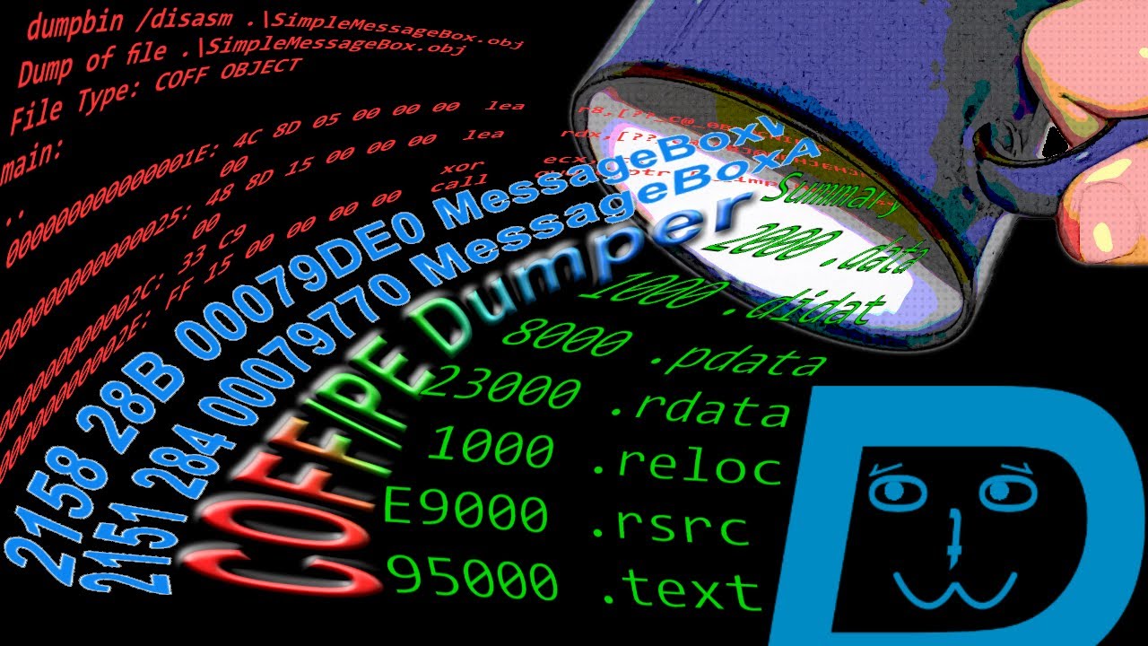 dumpbin.exe, link /dump, and the Portable Executable Format (PE Format)