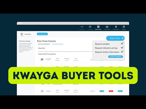Kwayga Buyer Tools – Free Your Buying Team from Manual Sourcing Tasks