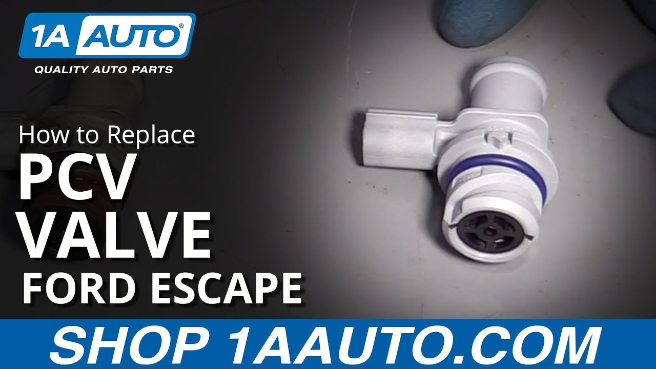 How to Replace PCV Valve 11-12 Ford Escape