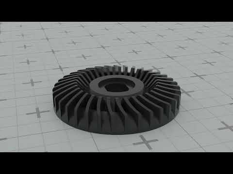 🧞‍♂️ Impeller for Angle Metal Cutting Grinder・ STL File for 3D printing ...