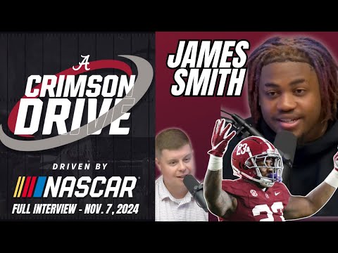 Alabama Football - James Smith - Crimson Drive Interview - 11-07-24