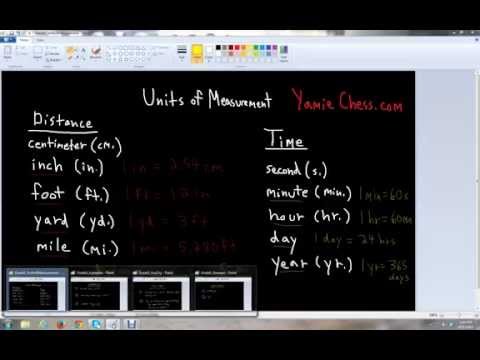 Units of Measurement (Grade 5)