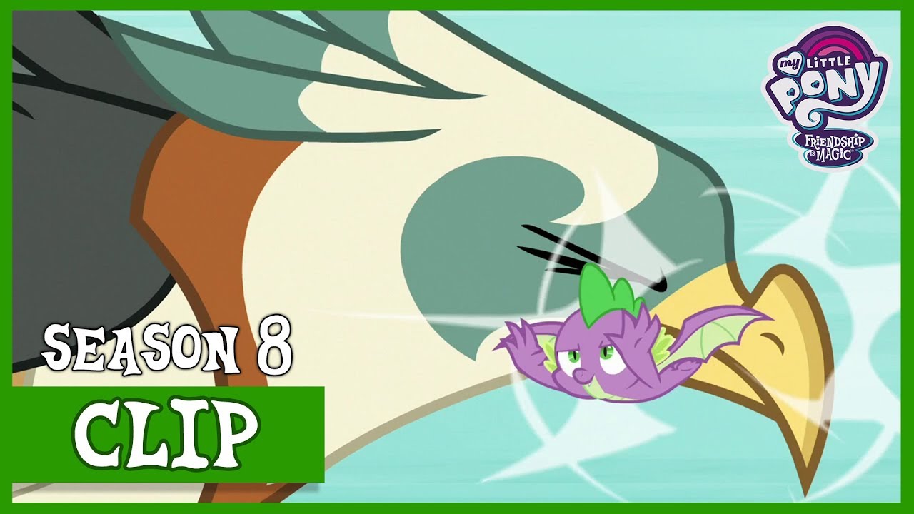 Spike's Wings Appear / Spike vs. the Roc (Molt Down) | MLP: FiM [HD]