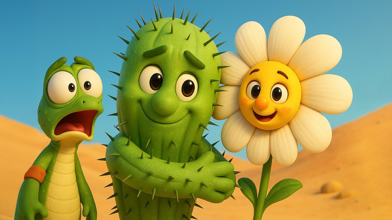 When the Cactus Wanted a Hug 🌵💚 (Heartwarming Animated Short Story)
