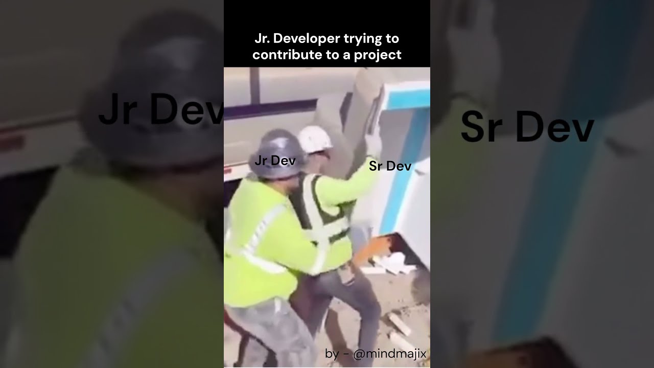 😅 Junior Developer #developermemes #codingmemes #funny #comedy #Programmingmemes