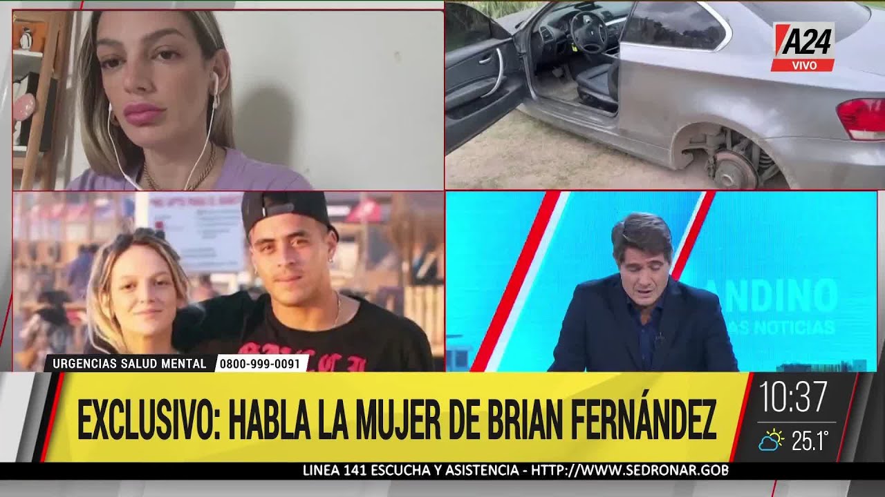 La desesperación de la novia de Brian Fernández | Pablo Layús