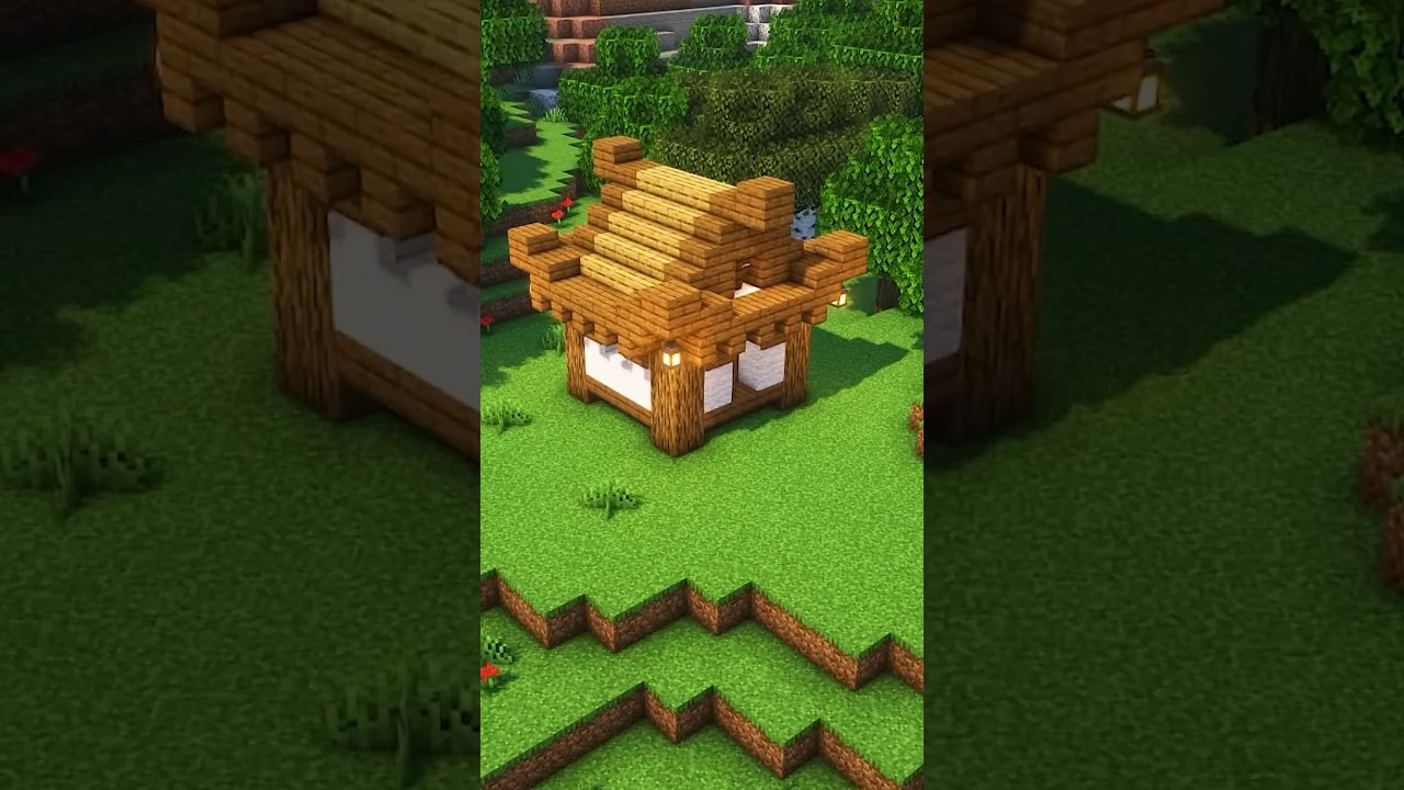 Minecraft : Small Japanese House ASMR #shorts #minecraft #minecraftshorts #minecraftanimation #asmr