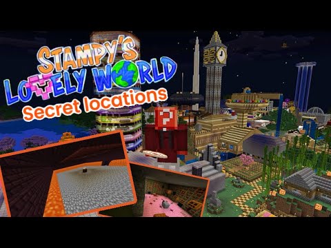 Minecraft-Stampy’s lovely world secret locations