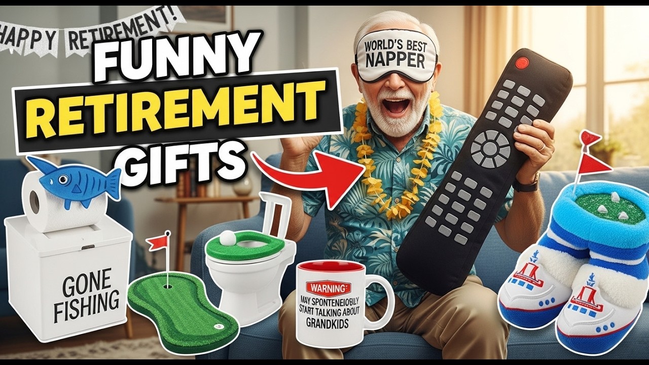13 Funniest Retirement Gifts That Will Make Them Laugh (Best Retirement Gifts 2026)