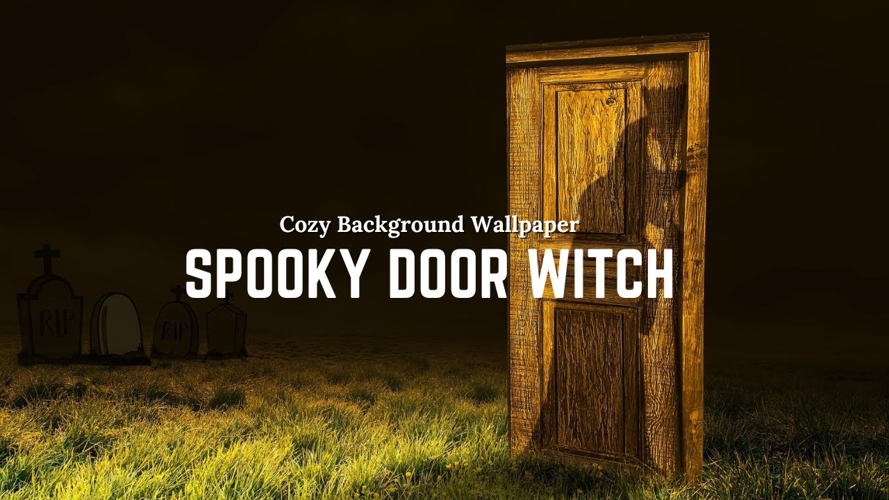 Cozy Autumn Witch Halloween Ambience Background Wallpaper | Spooky Gothic Ambience | Sleep Screen 🧙🎃