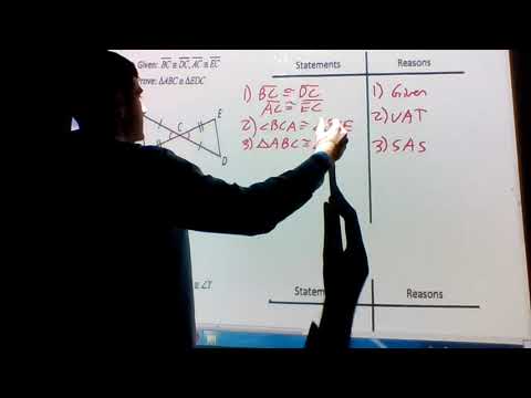 Practice Proving Triangles Congruent with CPCTC