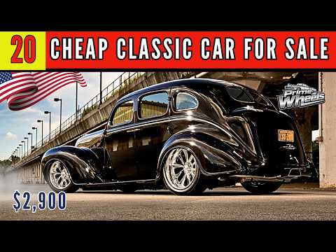 20 cheap classic cars for sale under budget