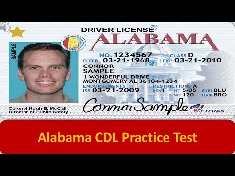 Alabama CDL Practice Test