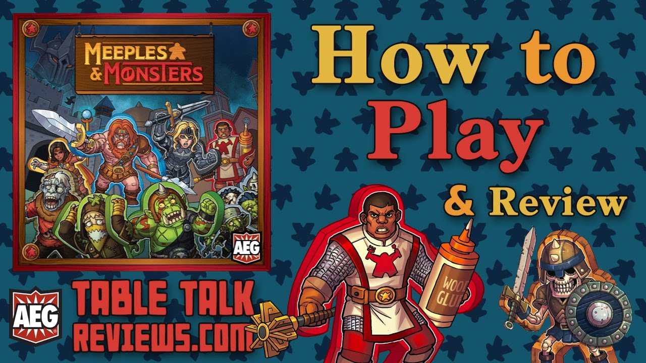 How to Play Meeples & Monsters + Review | Table Talk Reviews