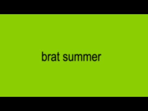 brat summer to academic weapon autumn | a playlist