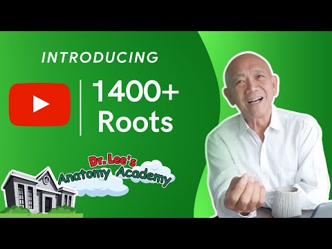 Introducing the 1400+ Roots | Dr. Lee's Anatomy Academy