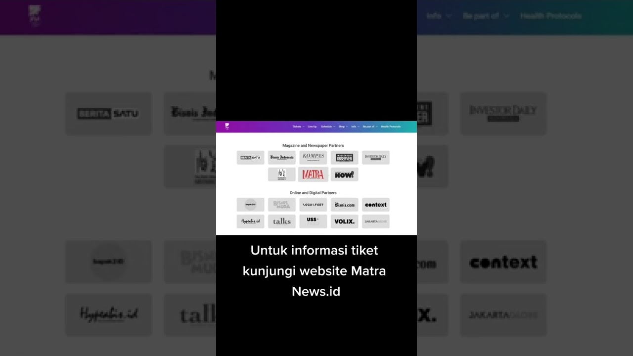 Matranews.id media partner Java Jazz 2022