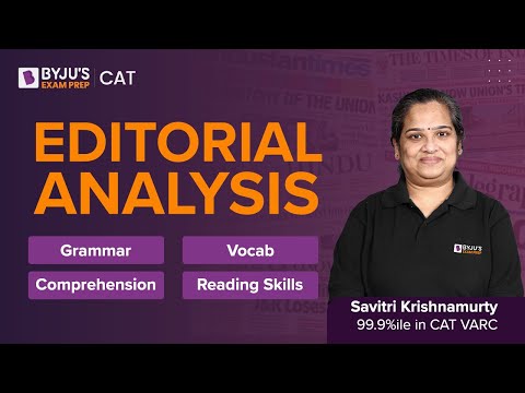 The Hindu Editorial Analysis by Savitri Ma'am | The Guardian, The Aeon & E- Magazine | BYJU'S CAT