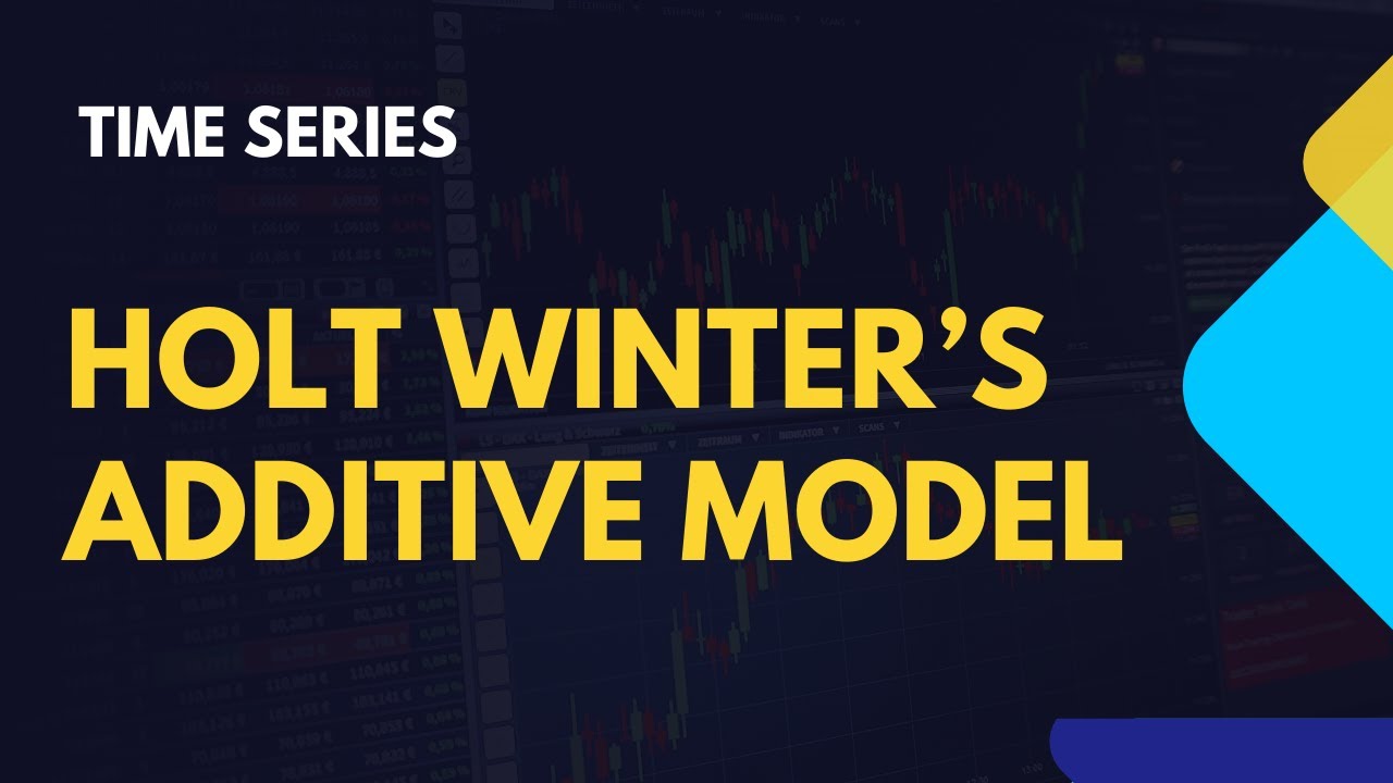Holt Winter's Additive Model | Time Series Forecasting with Python