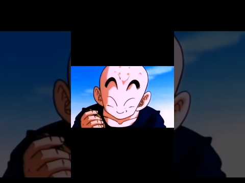 krillin throws a rock at Goku #dragonball #memes