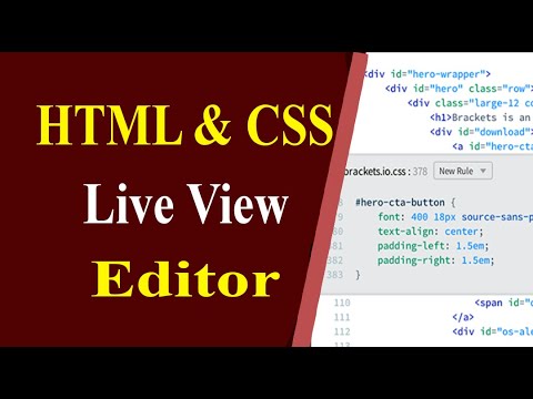 The best free HTML & CSS live editor- Best way to live view CSS and HTML code