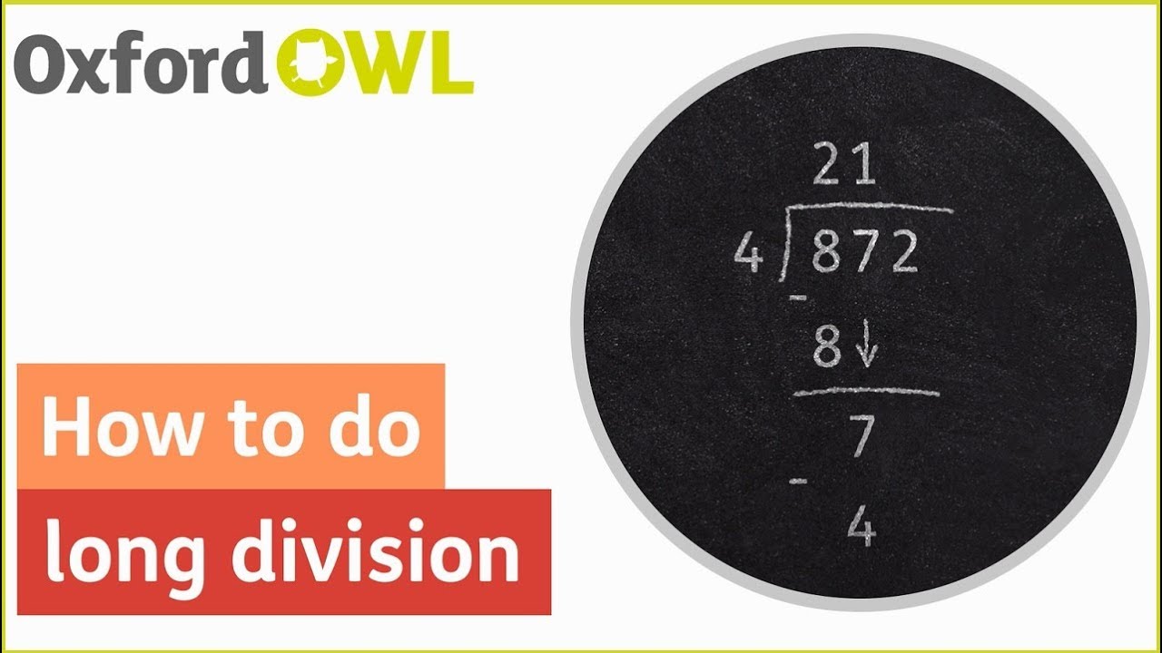 How to do long division | Oxford Owl