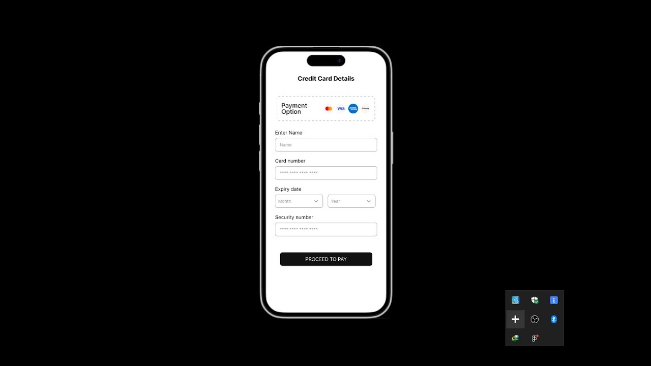 Simple Payment checkout form in figma, Auto-layout tutorial