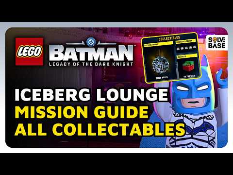 All Iceberg Lounge Collectibles in Lego Batman