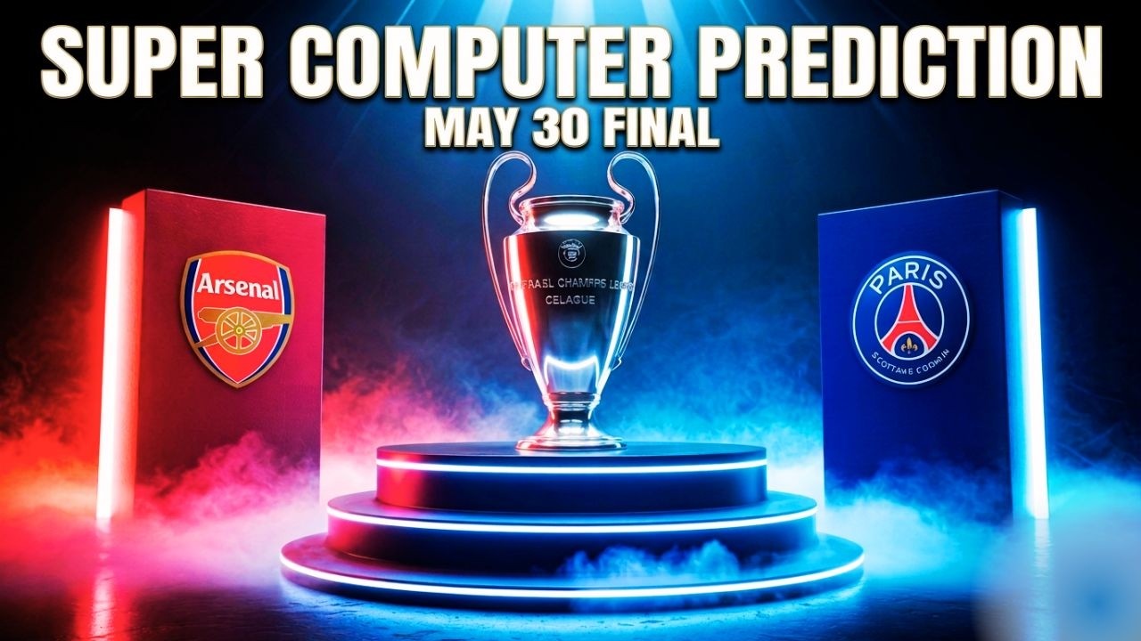 ARSENAL vs PSG | Champions League Final Prediction: Supercomputer Declares May 30 Winner! ⚽🏆