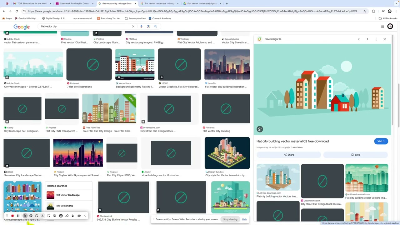 Flat Vector Illustration 2024