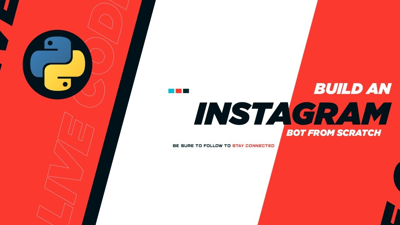 Building a simple Instagram bot with Python tutorial (2020) - Live coding