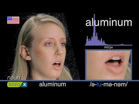 How To Pronounce ALUMINUM like an American