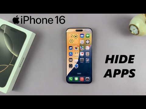 How To Hide Apps On iPhone 16 / 16 Pro