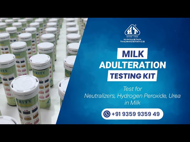 Milk Adulteration Test Kit - Adulteration Testing Strips 50 TESTS 2 ...