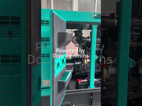 50KW silent cummins generator sets, with leroy somer alternator, small power station for home use.