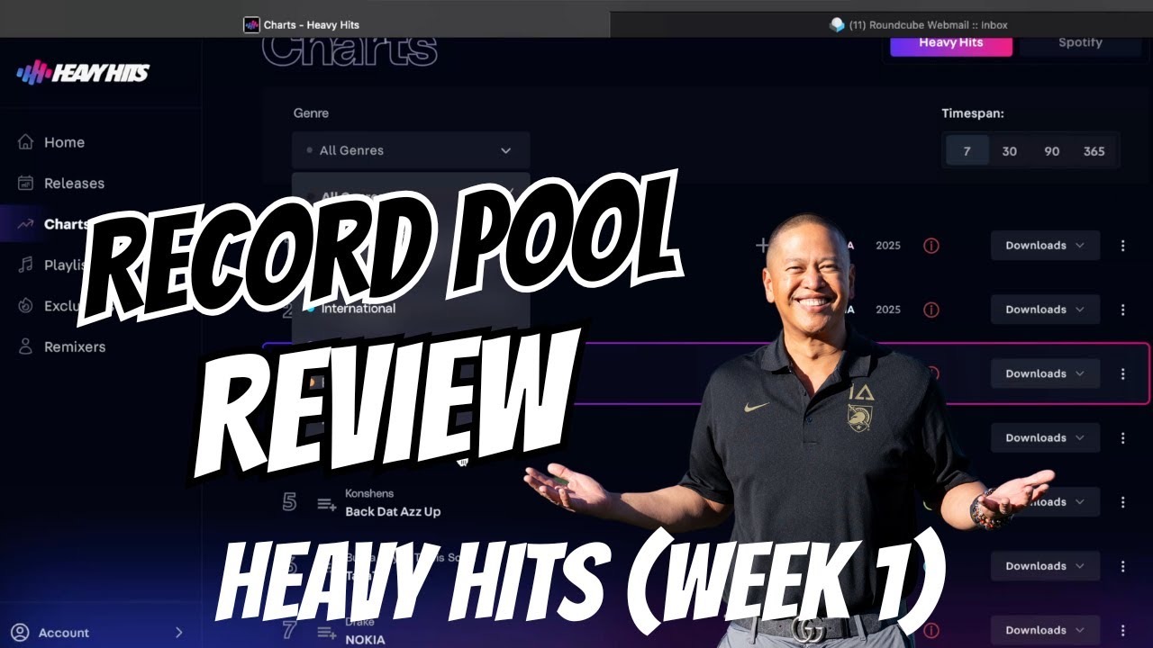 Record Pool Review: The All New 2025 Version of HEAVY HITS DJ Record Pool.