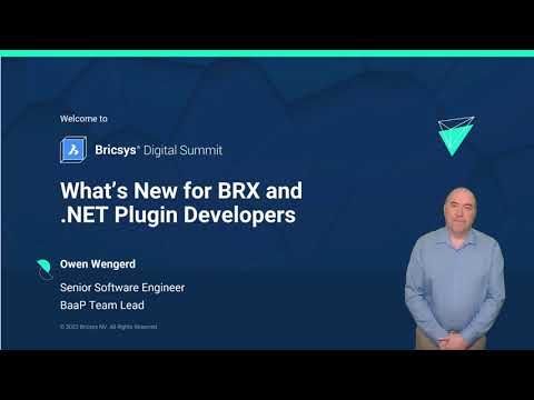 What's New for BRX and  NET Plugin Developers