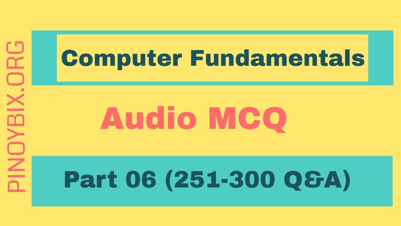 💻 MCQ in Computer Fundamentals Part 6 | ECE Board Exam