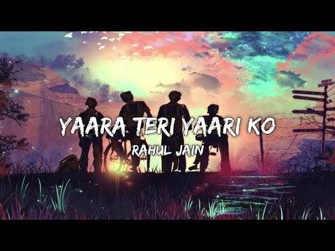 Yaara Teri Yaari Ko lyrics/ Dark Musics / Lyrical video