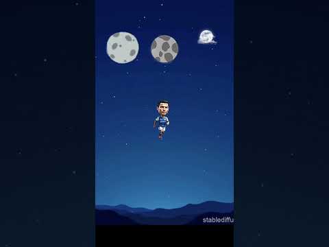 Messi, Neymar & Ronaldo vs The Fake Moons ๐๐ #football #cr7 #messi #footballcomedy